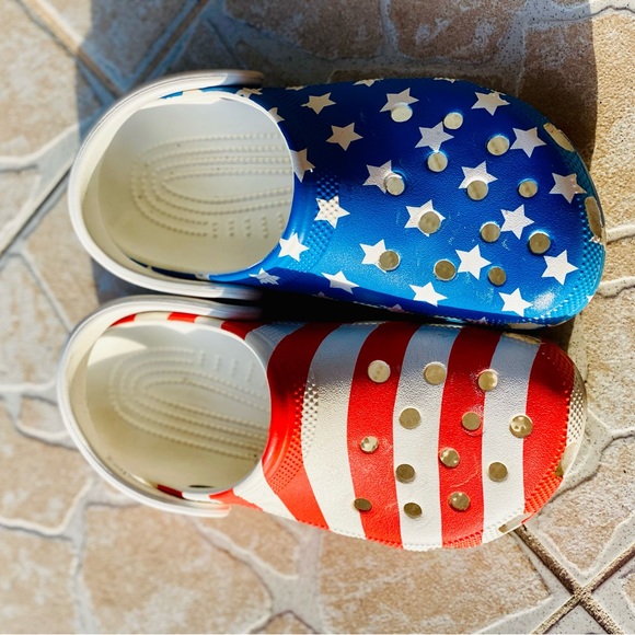 CROCS | Shoes | Crocs American Flag | Poshmark